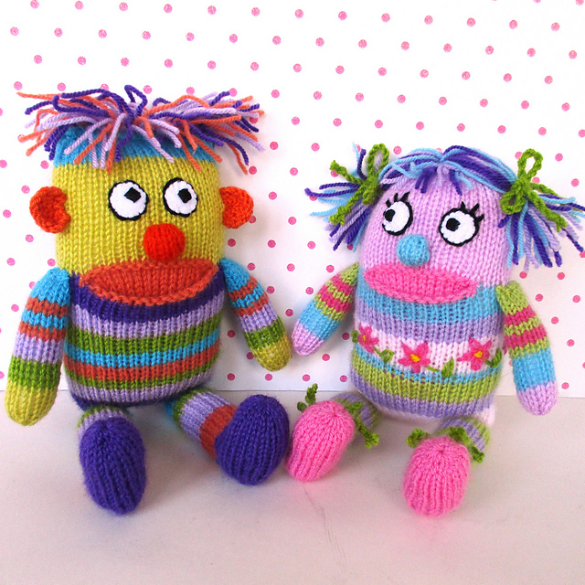 Ravelry: Little Worry Monsters pattern by Wendy Phillips