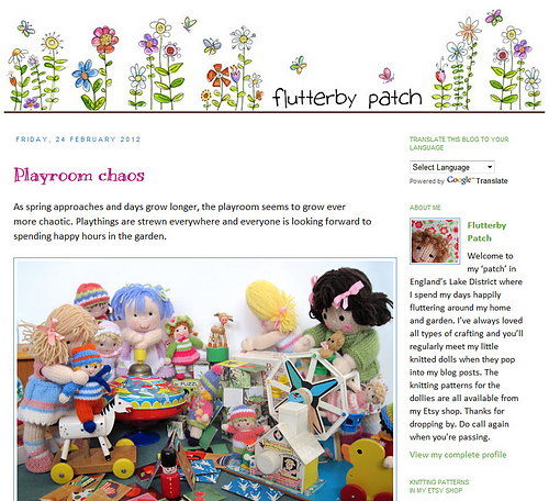 Ravelry: Flutterby Patch - patterns