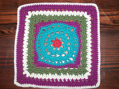 Ravelry: Lace Square pattern by Julie Yeager