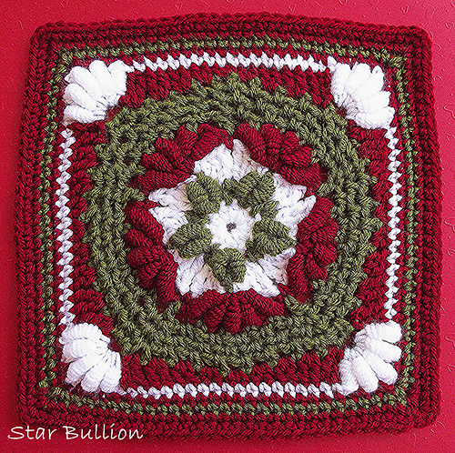 Ravelry: Star Bullion Block pattern by Donna Kay Lacey