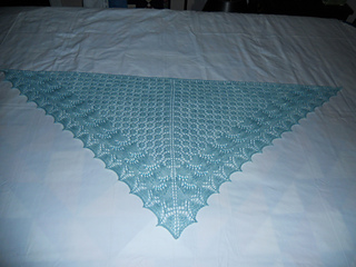Ravelry: donniestatzer's Shawl - Swallowtail Lace