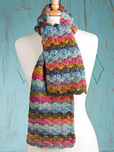 Ravelry: Color Wave Scarf pattern by KCN Design Team