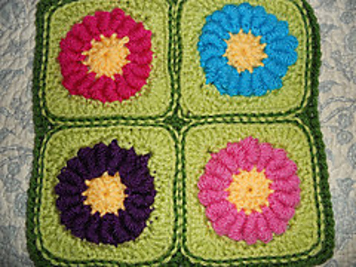 Ravelry: Bullion Window Block pattern by Donna Kay Lacey