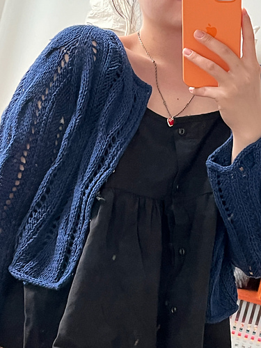 Ravelry: Blue Wave Cardigan pattern by Doorumi Design