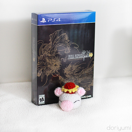 Ravelry: Final Fantasy Type-0 Moogle pattern by Doris Yu