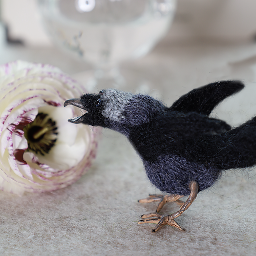 Ravelry: Little Crow pattern by Claire Garland