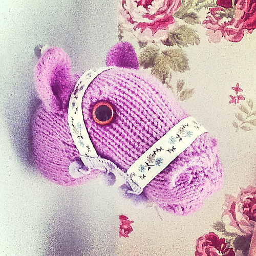 Ravelry: fairground pony trophy pattern by Claire Garland