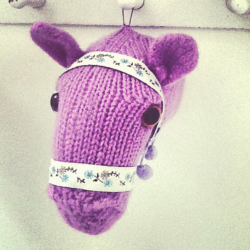 Ravelry: fairground pony trophy pattern by Claire Garland