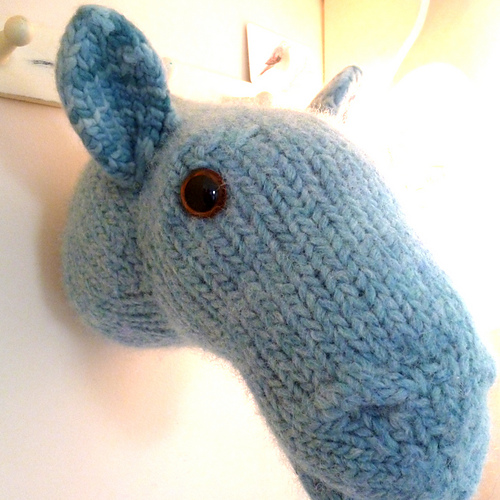 Ravelry: fairground pony trophy pattern by Claire Garland