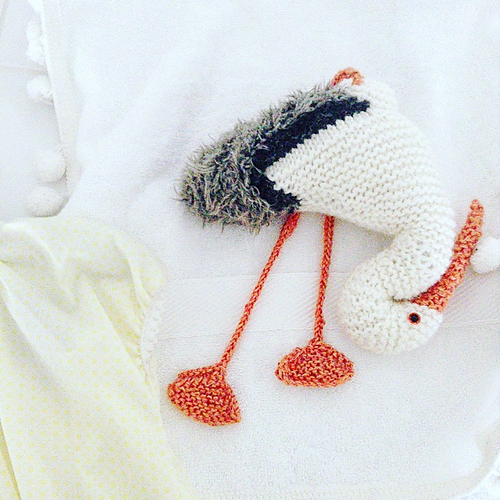 Ravelry: Lucky Stork pattern by Claire Garland