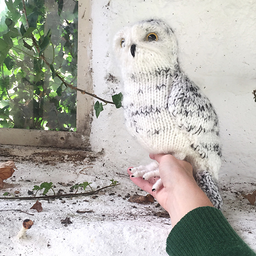 Ravelry: Snowy Owl pattern by Claire Garland