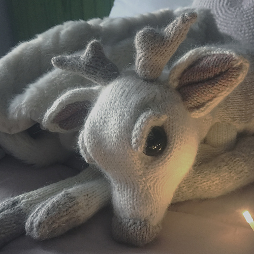 Ravelry: White Buck pattern by Claire Garland