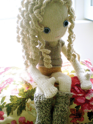 Ravelry: Pixie - new knitted doll pattern by Claire Garland