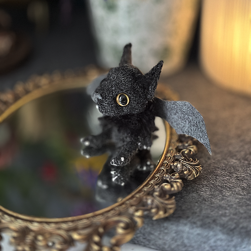 Ravelry: Bat-Cat hybrid pattern by Claire Garland