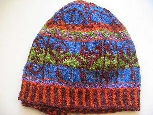 Ravelry: Inca Cat Hat pattern by Sonja Launspach Kunstwerk Designs