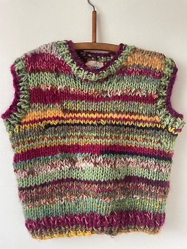 Ravelry: Chunky Knit Vest pattern by Tracey Doxey