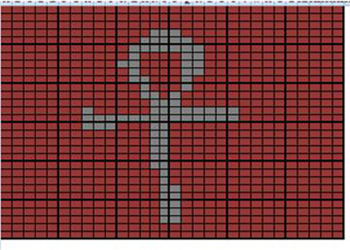 Ravelry: Ankh Chart pattern by Jessica Evans