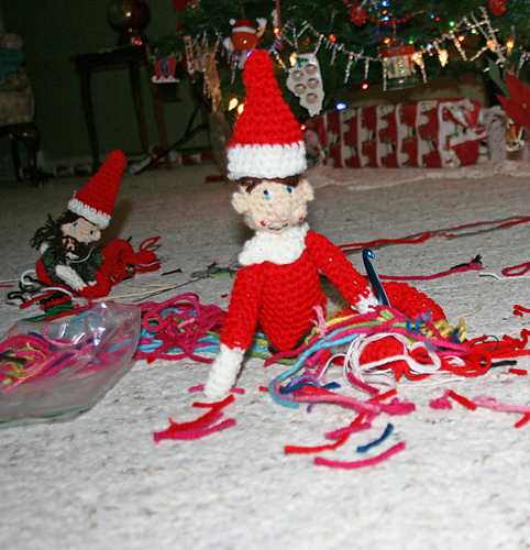 Ravelry: dragonbird's Shelf Elf Duck Camo