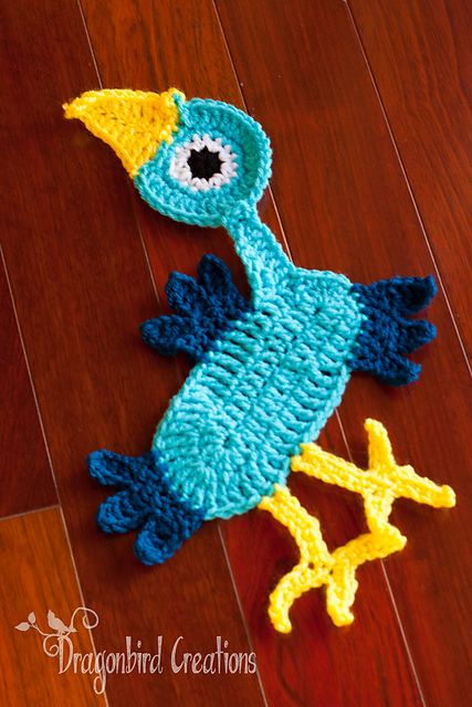 Ravelry: dragonbird's Freeform Bird Blanket: Painting With Yarn
