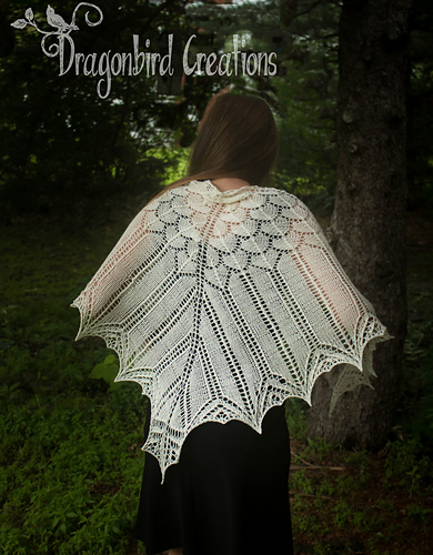 Ravelry: Dragon Bird Shawl pattern by Shawn Torres
