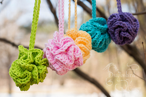 Ravelry: Bath Poof in 3 Sizes pattern by Julie Trimpe