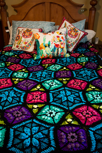 Ravelry: Dear Grammy: Tessellating Shapes Stained Glass pattern by ...
