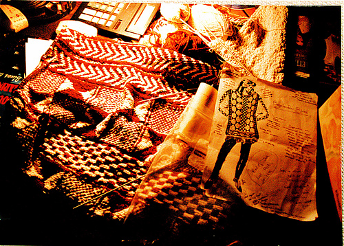 Ravelry: Bogolanfini Blues pattern by Nadia Severns