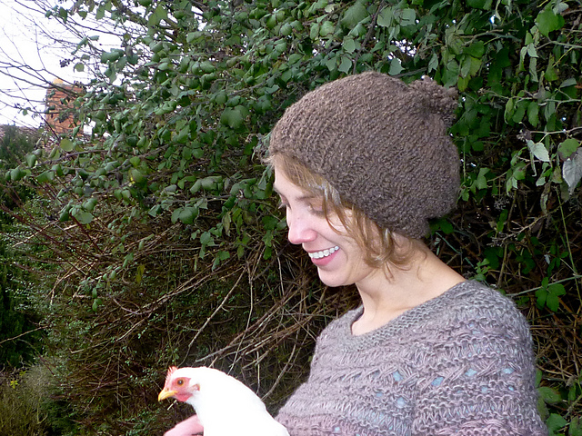 Ravelry: Handspun slouch hat pattern by Amy Strange