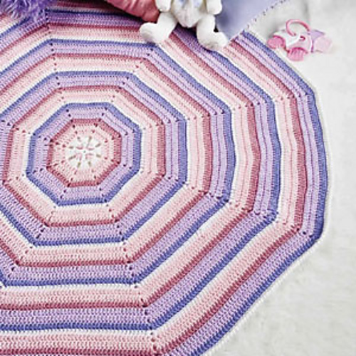Ravelry: Octagon Baby Blanket pattern by Marilyn Losee