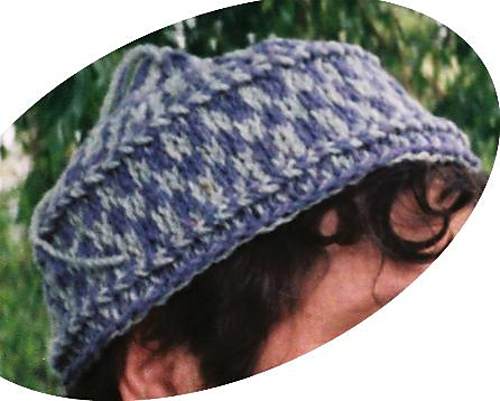 Ravelry: Checkerboard Hat pattern by Laura Andersson