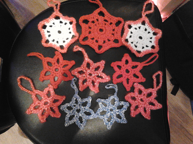 Ravelry: Christmas Tree Snowflake pattern by Corrine Bradd