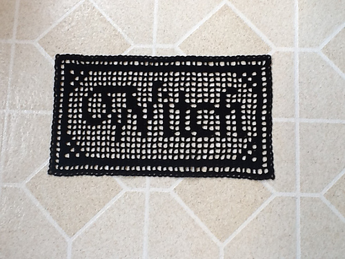 Ravelry: Witch Name Doily pattern by Maria Merlino