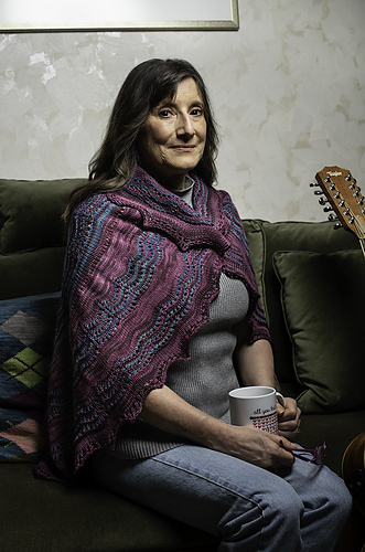 Ravelry: Peacock Pi Shawl pattern by Donna Druchunas