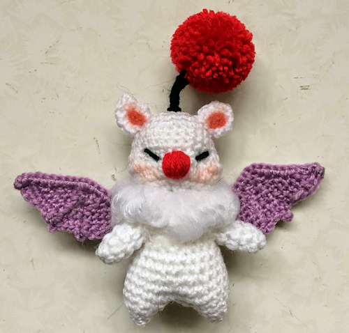 Ravelry: Moogle Final Fantasy pattern by Joey Kuan