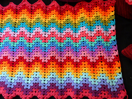 Ravelry: Granny Ripple Afghan pattern by Janet Jarosh