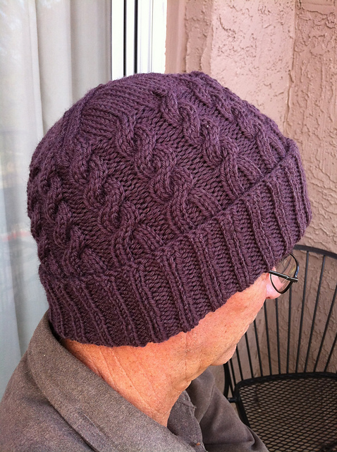 Ravelry: dteresasimmons' Hat - Classic World War II Watch Cap - Cable