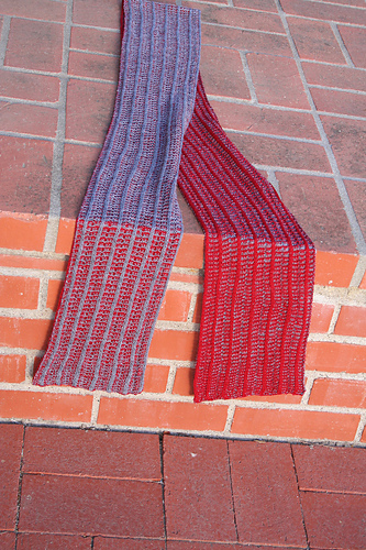 Ravelry: #04 Reversible Muffler pattern by Barbara G. Walker