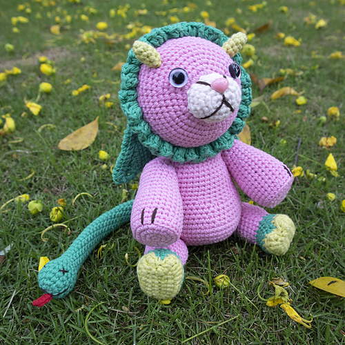Ravelry: Mr. Chimera pattern by Duyen Pham