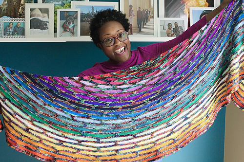 Ravelry: Painting Bricks Shawl pattern by Stephen West