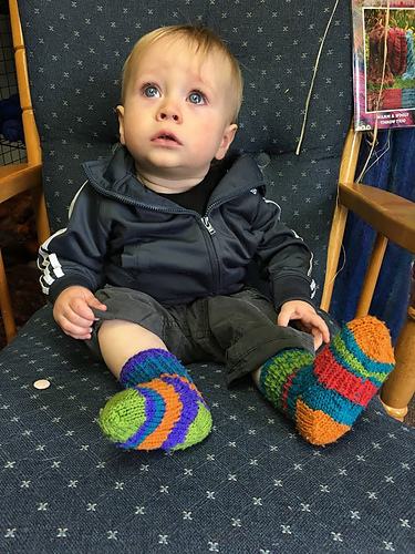 Ravelry: Baby Foot Huggers pattern by Diana McKay