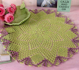 Ravelry: Rundes Deckchen pattern by K. Eul
