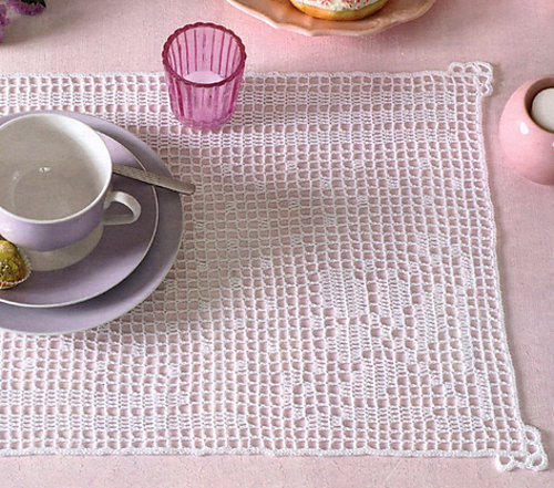 Ravelry: Filet-Deckchen pattern by I. Deis