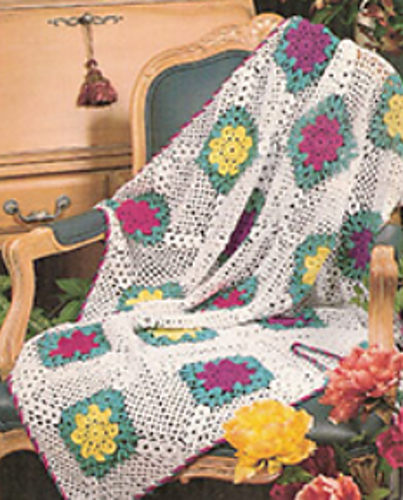 Ravelry: Spring Flowers Afghan pattern by Ann Parnell