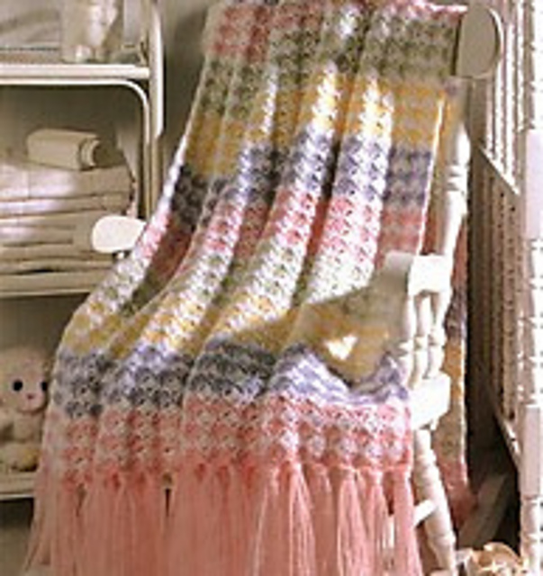 Ravelry: Pastel Bands Afghan pattern by Carole Prior