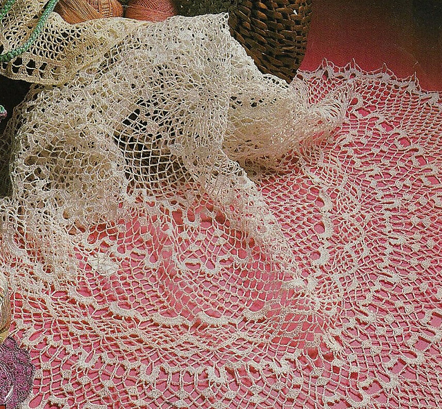 Ravelry: Old-Fashioned Tablecloth pattern by Kazuko Ichida