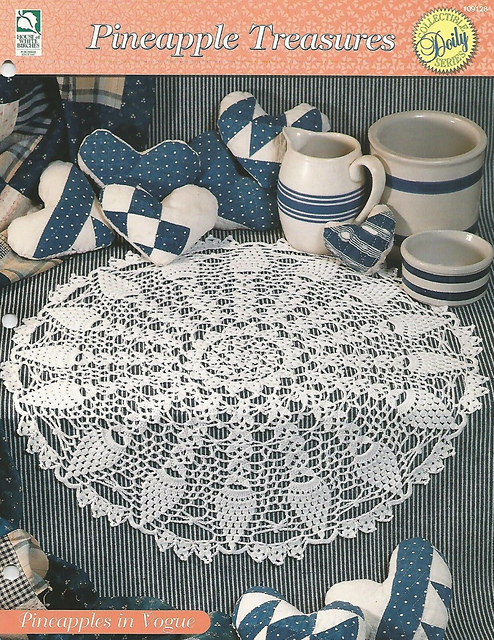 Ravelry: Pineapples in Vogue pattern by Dot Drake