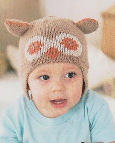 Ravelry: Owl hat pattern by Sirdar
