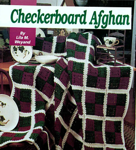 Ravelry: Checkerboard Afghan pattern by Lila M. Weyand