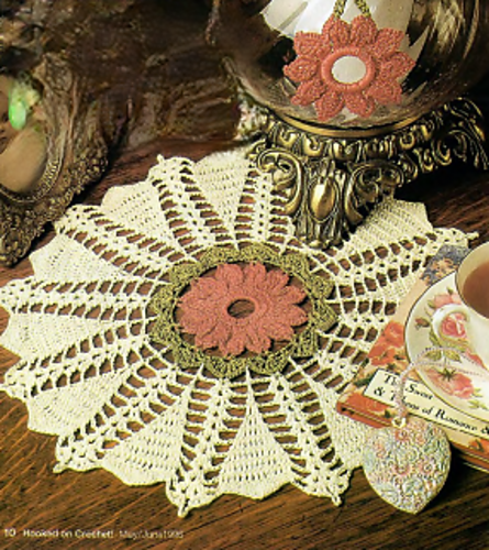 Ravelry: Rose Doily Set pattern by Patricia Hall