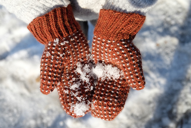 Ravelry: Waffle Mittens pattern by Ellissa Gilbert